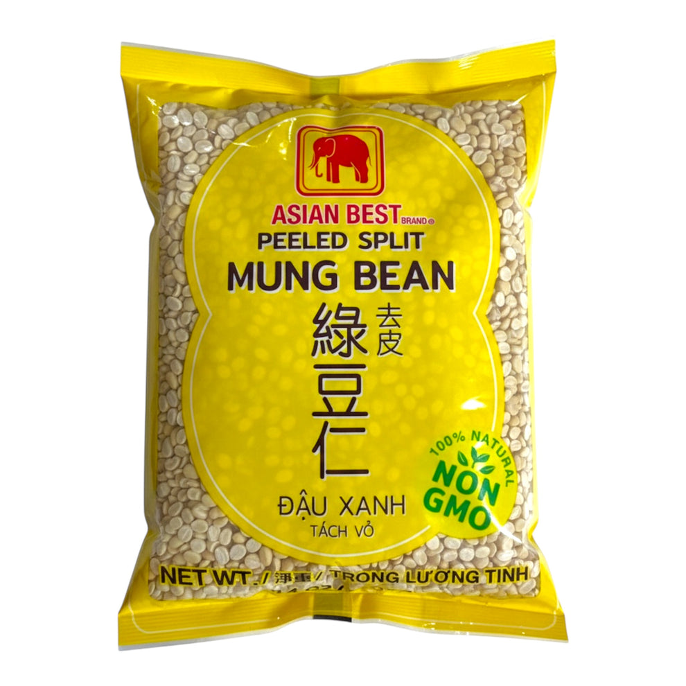 Asian Best-Peeled Split Mung Bean Premium/Dau Xanh Tach Vo 14 Oz (400g ...