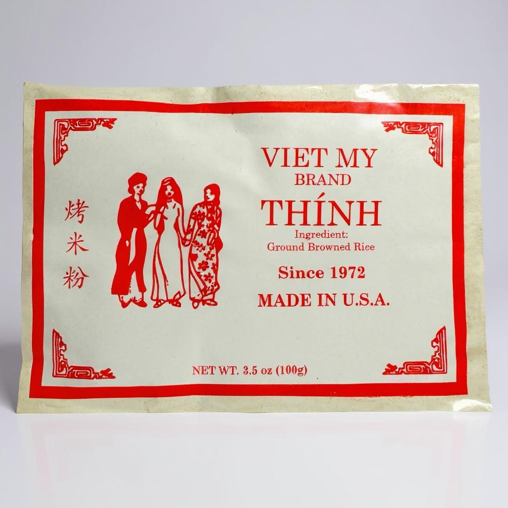 Viet My Roasted Rice Powder - Thính Gạo Rang – Hiệu Việt Mỹ 3.5 oz – L ...